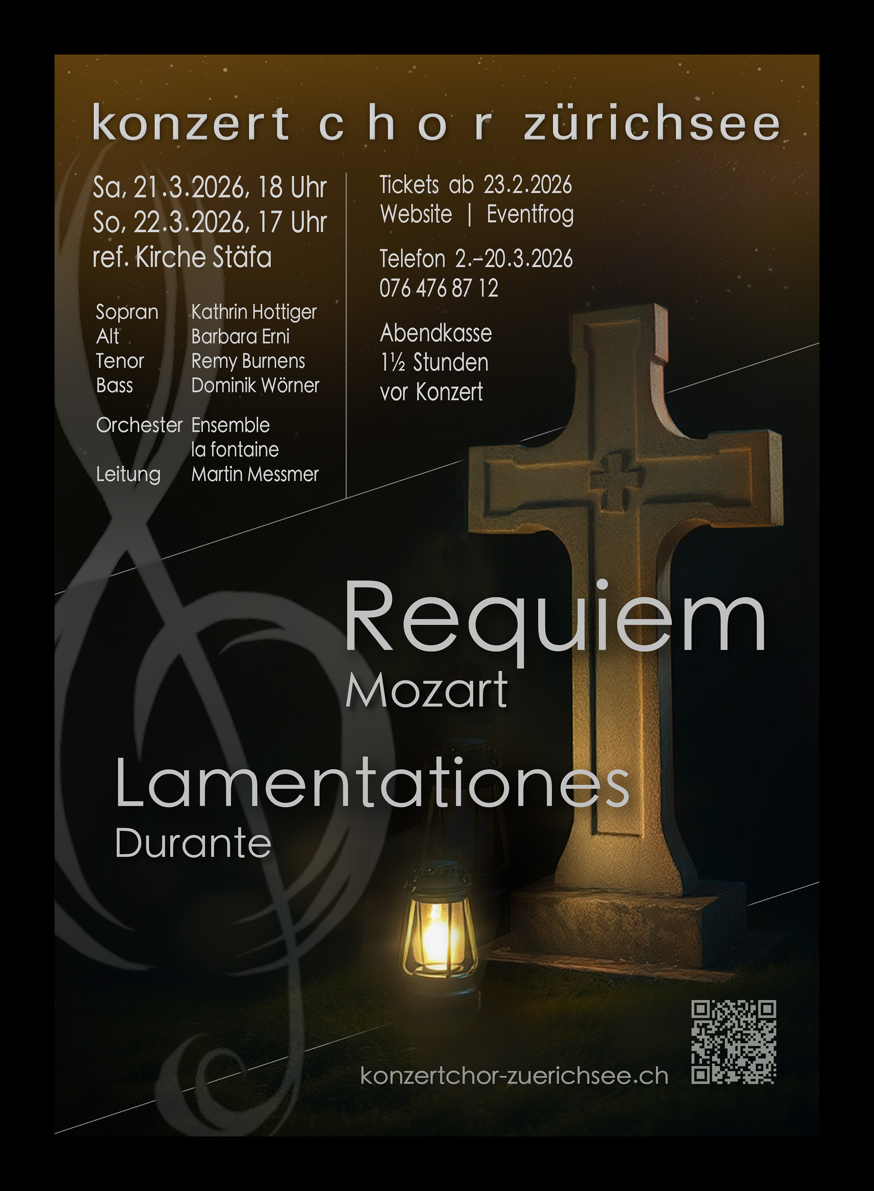 «Requiem» von W.A. Mozart und «Lamentationes» von F. Durante ...