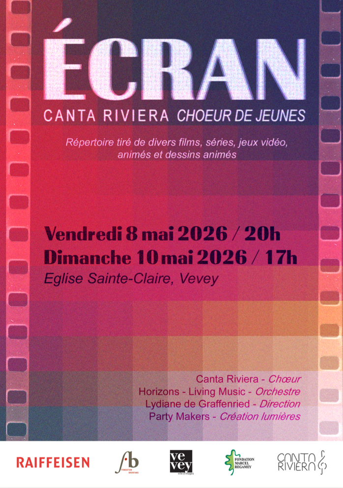Screen - a concert by Canta Riviera - Vevey - Guidle