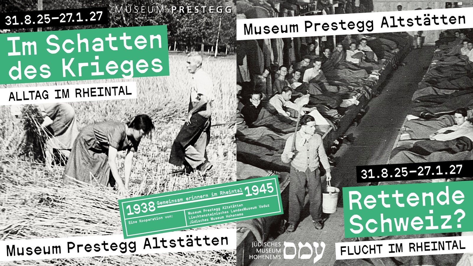 Im Schatten des Krieges. Alltag im Rheintal - Altstätten SG - Guidle