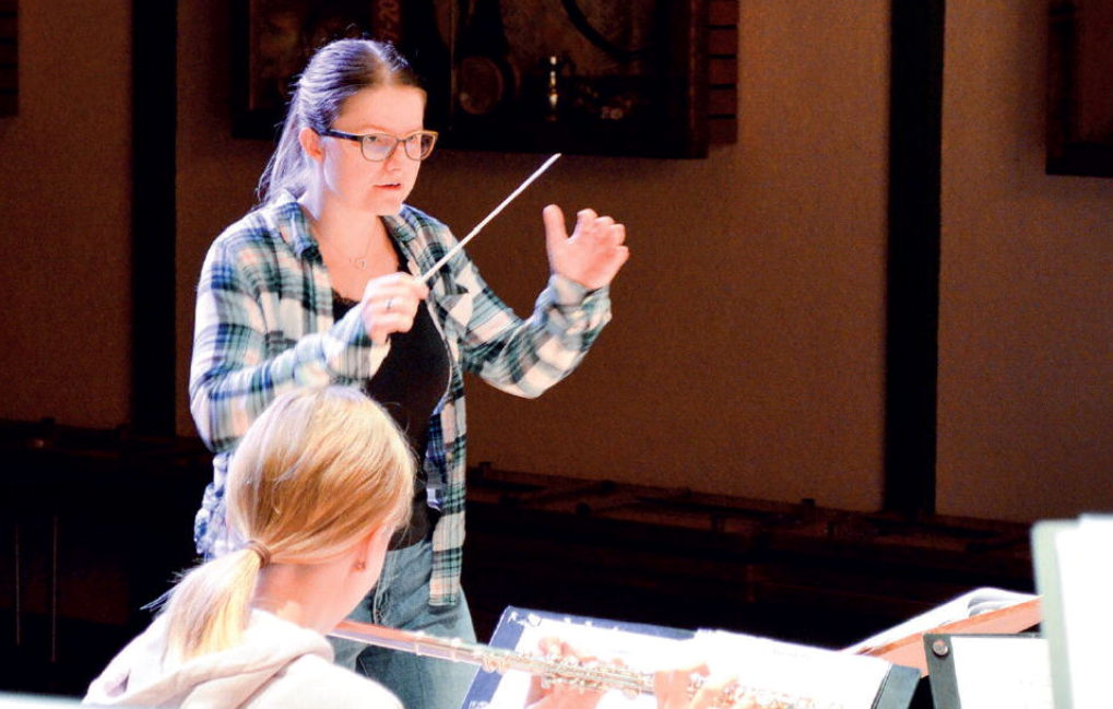 Schon als kleines Mädchen den Vater dirigiert - Unteriberg - SchwyzKultur