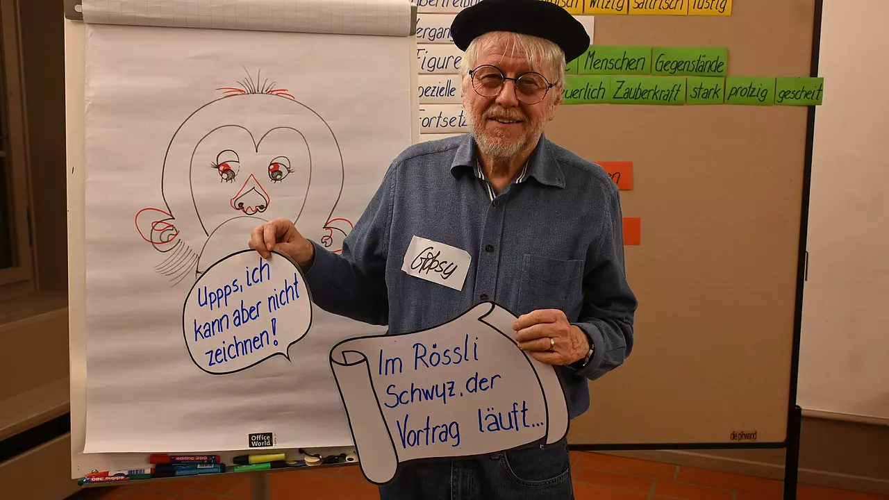 Gibsy im Reich der Comics und Karikaturen - Schwyz - SchwyzKultur